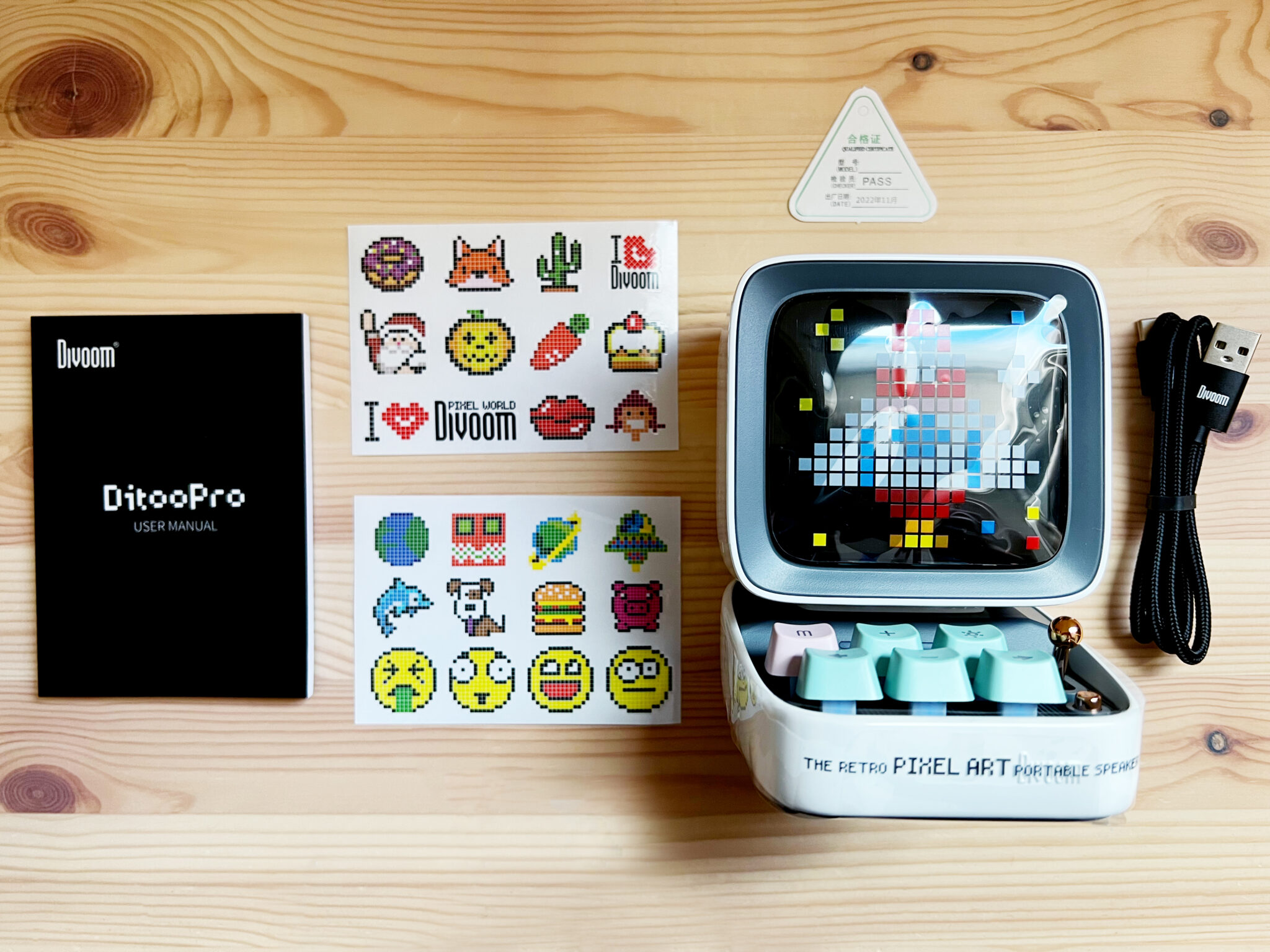 Divoom Ditoo-Pro レビュー / かわいいピクセルアートスピーカー