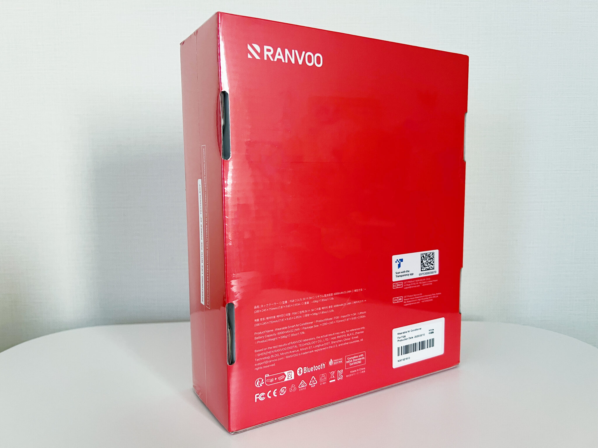 RANVOO AICE LITEプラス レビュー / 最強ネッククーラー AI搭載で冷房、暖房、自然風も出せる！熱中症対策にオススメの便利グッズ